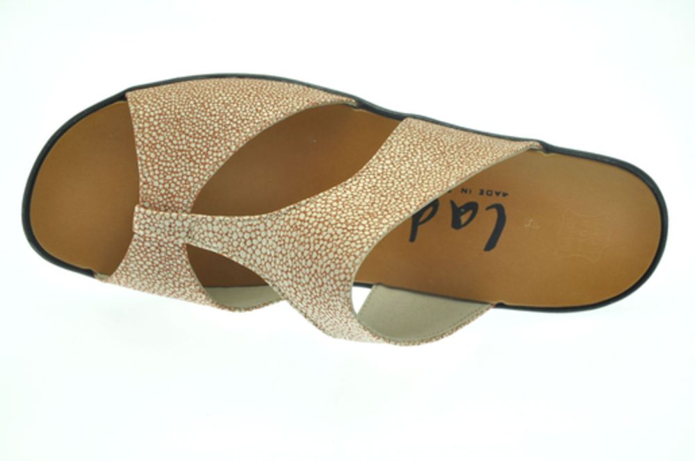 Mule Compensée Solange Lis rouille - Réf. 001*01*01*01 - Chaussures ...