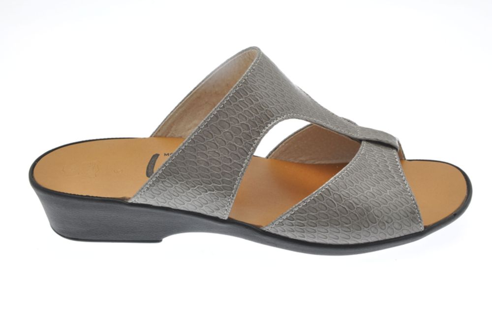 Mule Compensée Solange New jazz gris - Réf. 001*01*01*01 - Chaussures ...